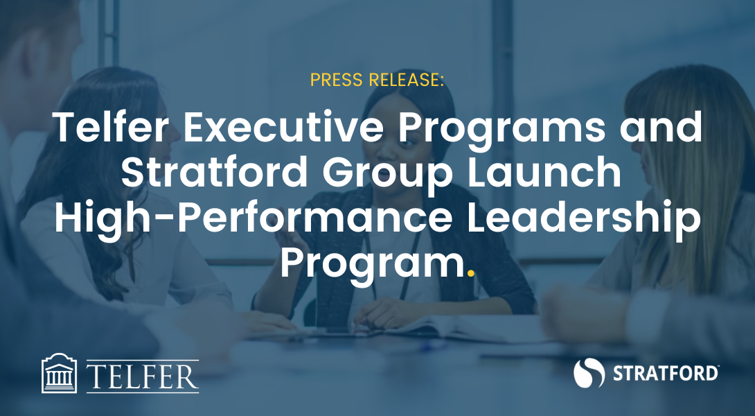 Telfer Executive Programs and Stratford Launch Leadership Program